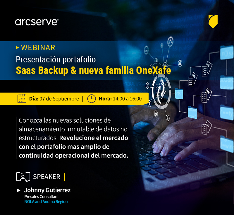 Arcserve - Webinar