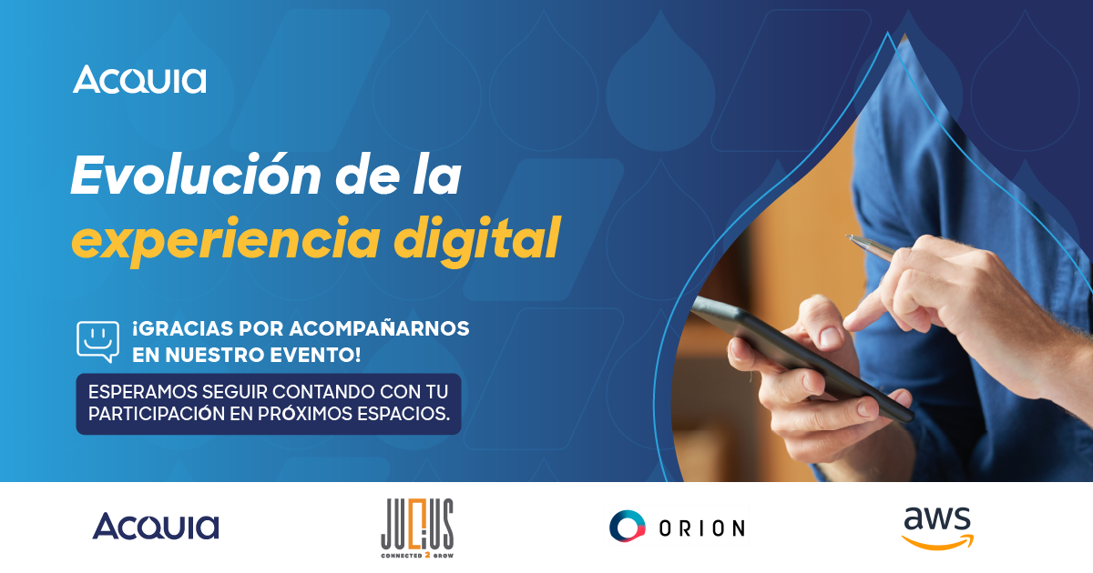 Acquia Evolución de la experiencia digital