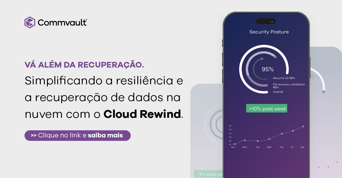 Commvault - Restaure suas aplicações na nuvem com o Cloud Rewind